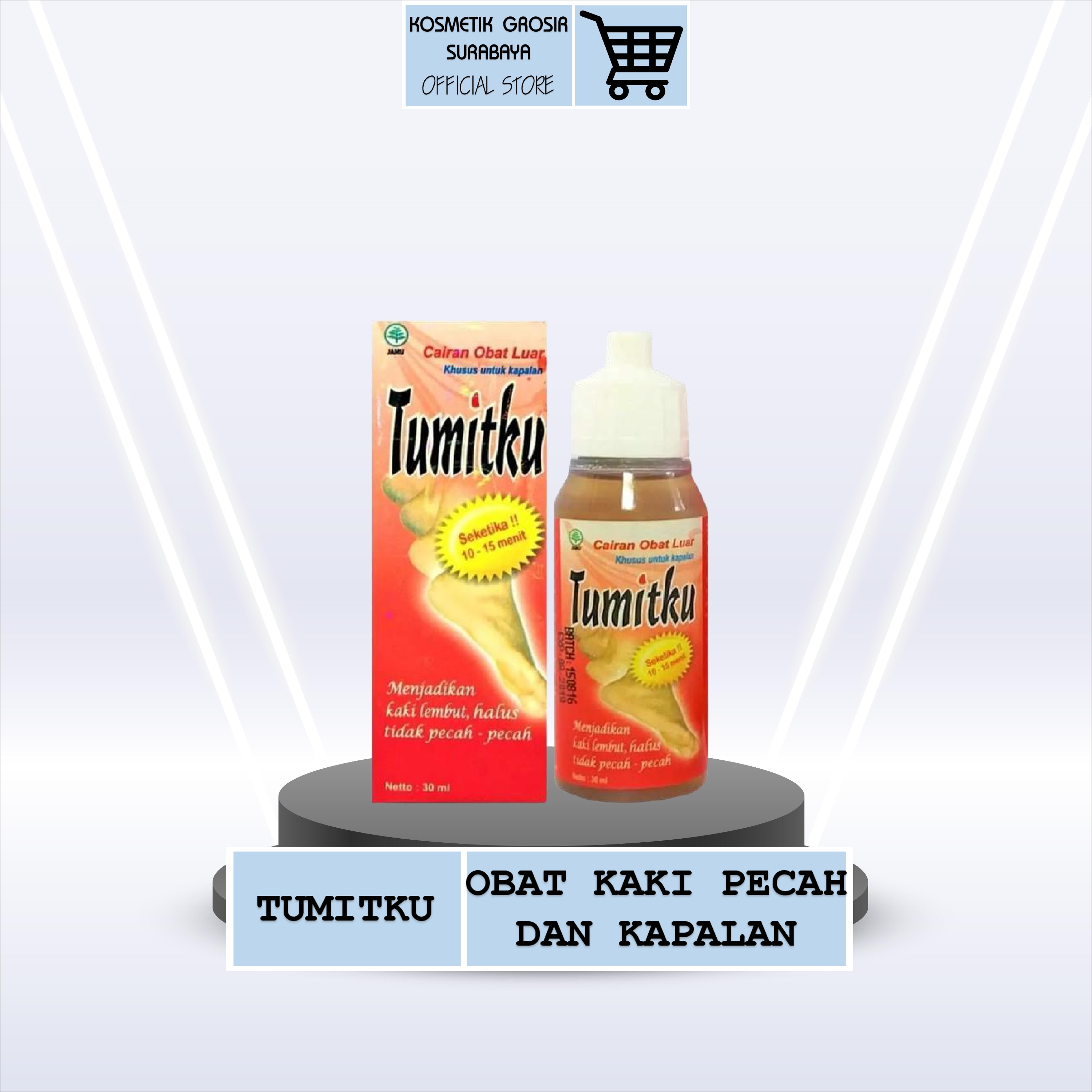 Tumitku Obat Kaki Pecah dan Kapalan Original BPOM | Lazada Indonesia