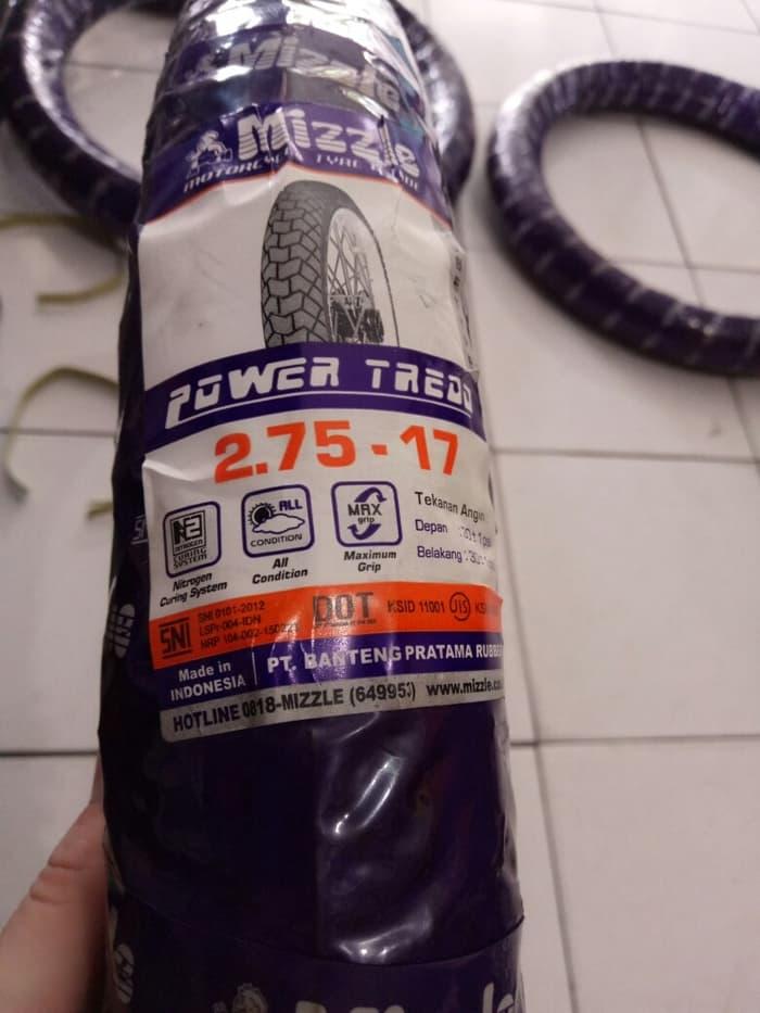 Paketan Ban Mizzle 275-17 Power Tread dan Ban Dalamnya | Lazada Indonesia