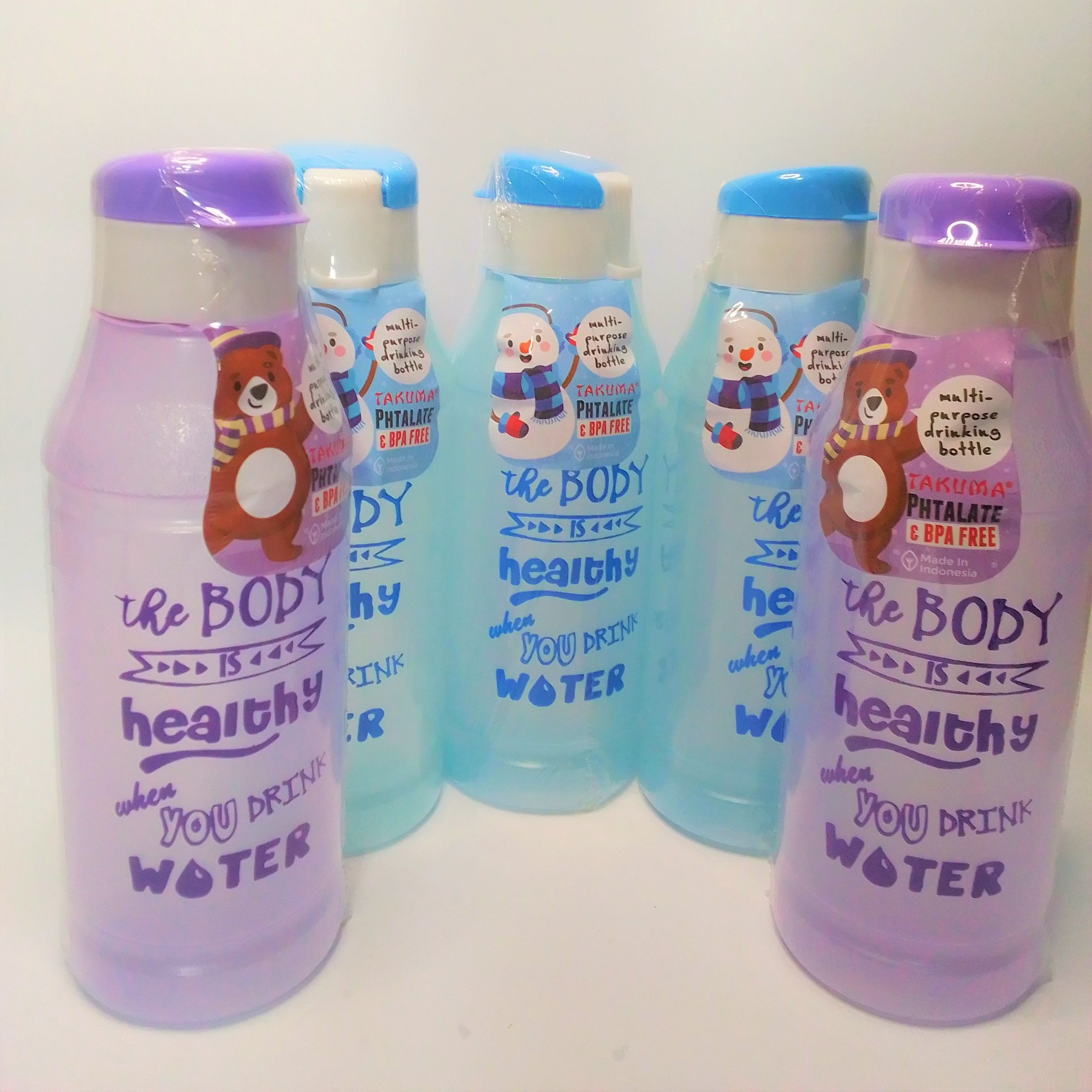 Botol Minuman 500 ML | Botol Air Minum Warna | Botol Olahraga | New ...