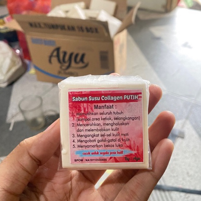 SABUN SUSU COLLAGEN PUTIH & PINK BY AYU SABUN SUSU COLLAGEN | Lazada ...