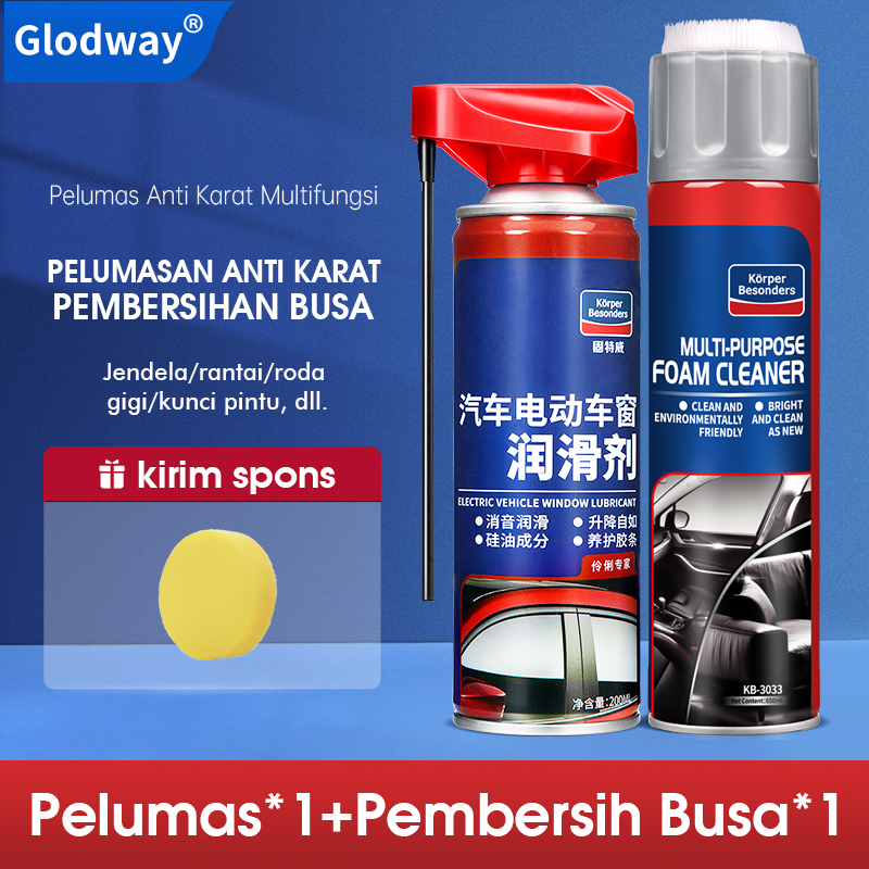 3.3 Promo Puncak Glodway Multifungsi Pelumas Oil Cairan Semprot Kaca ...