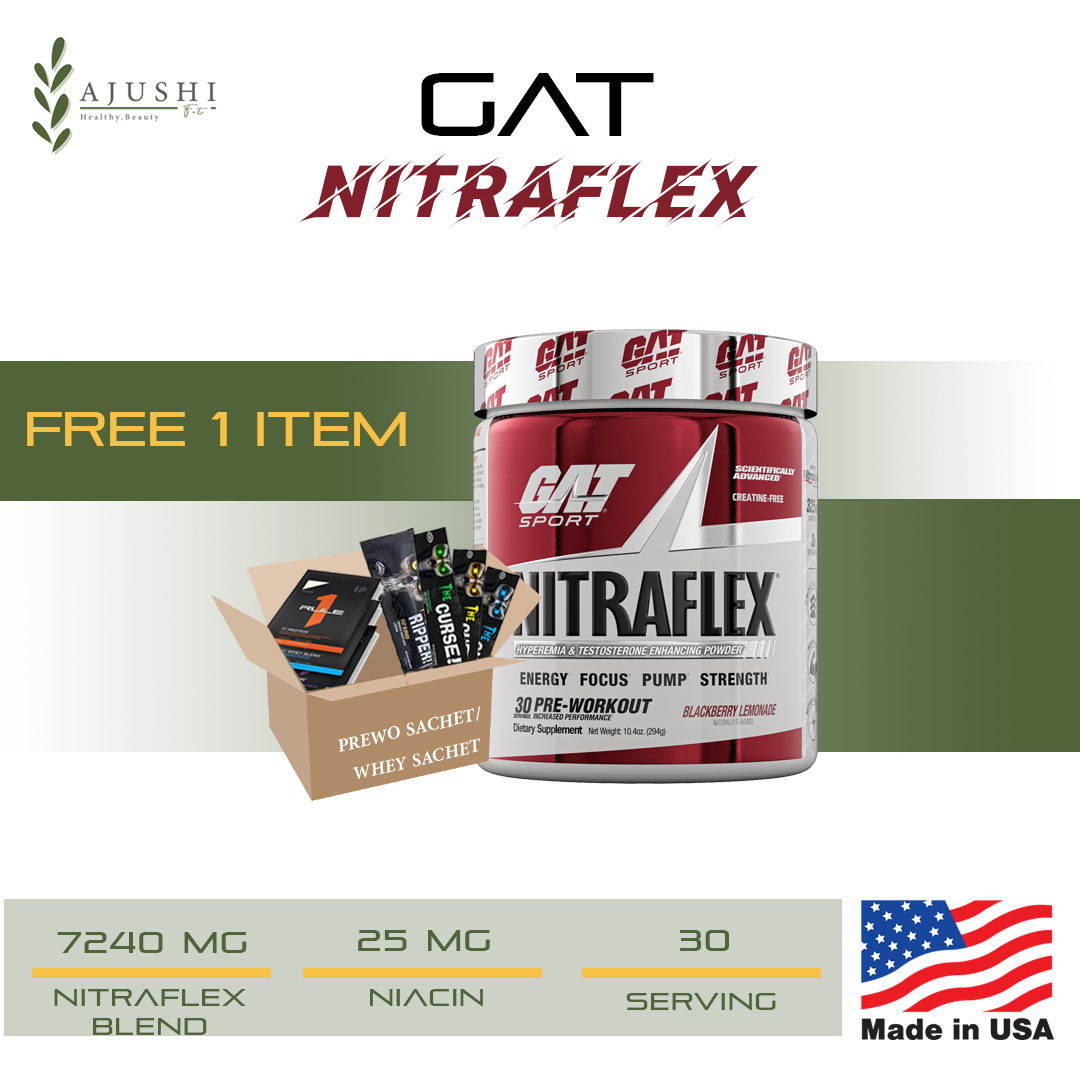 GAT Nitraflex 30serv ( Xtreme Prewokout ) | Lazada Indonesia