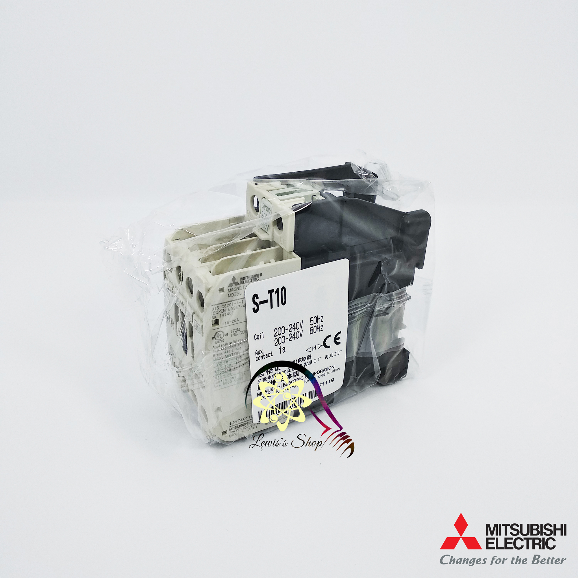 MITSUBISHI MAGNETIC CONTACTOR ST-10 COIL 220V MADE IN JAPAN | Lazada ...