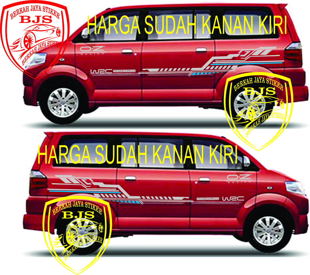 NEW Cutting stiker mobil suzuki apv terbaru sticker list apv grand max ...