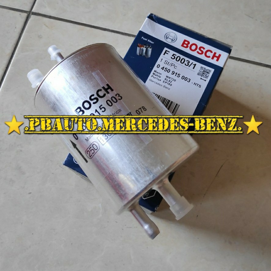Filter Bensin w203 c240 c200 c180 Kompressor BOSCH - fuel filter ...