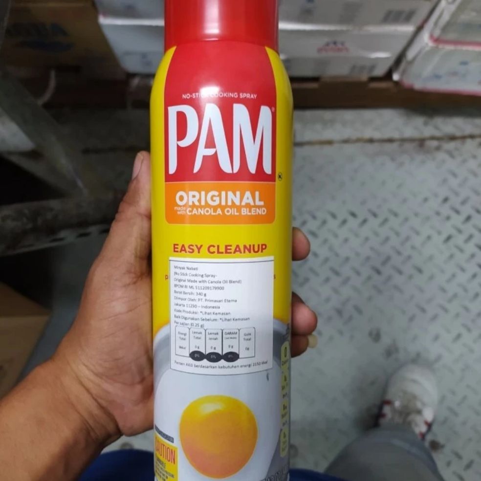 PAM CANOLA ORIGINAL OIL SPRAY BLEND MINYAK NABATI 240GR | Lazada Indonesia