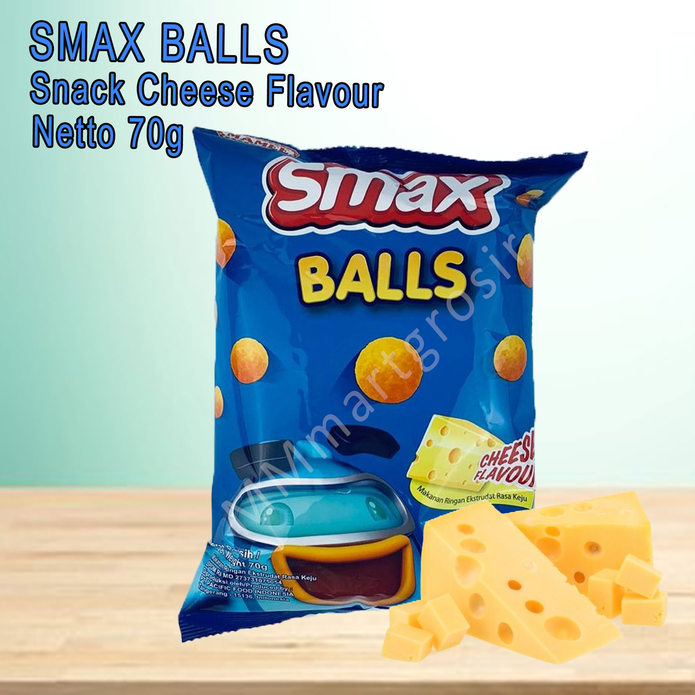 SNACK SMAX BALLS CHEESE FLAVOUR 70g | Lazada Indonesia