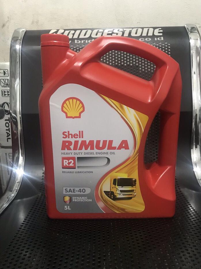 Oli diesel shell rimula R2 sae 40 isi 5 liter | Lazada Indonesia