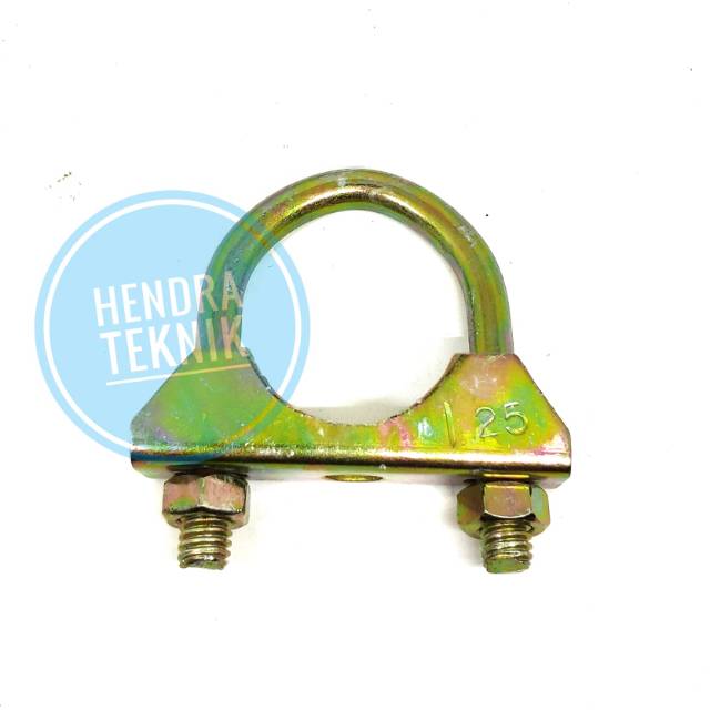 KLEM KNALPOT 1,25" EXHAUST CLAMP U BOLT 1.25 INCI KLEM U GALVANIZED 1 1 ...