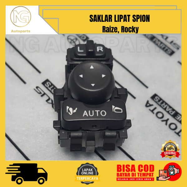 Saklar Lipat Spion Switch Mirror Retract Raize Rocky Original | Lazada ...