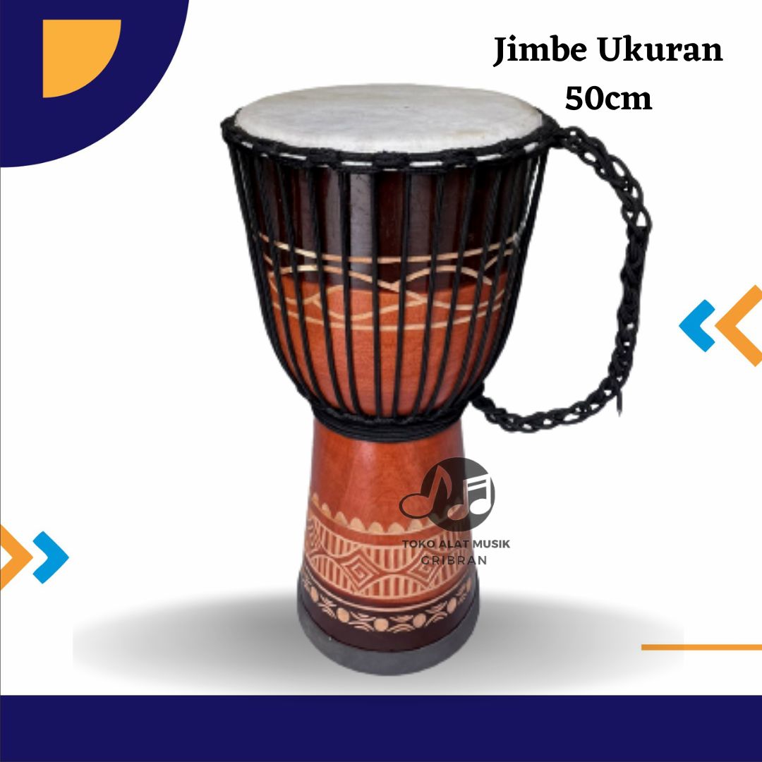 Alat Musik Jimbe Ukuran Jumbo Tinggi 50 cm (C) | Lazada Indonesia