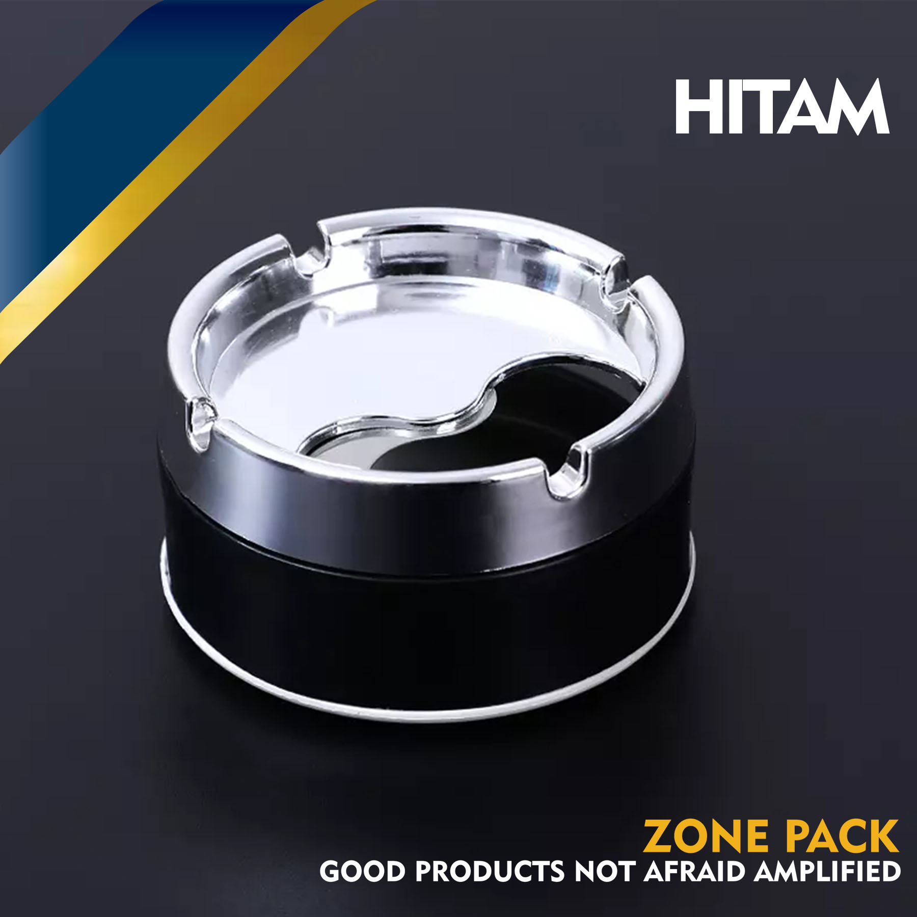 Asbak Putar Portable | Asbak Bulat Stainless Steel | Asbak Bulat Warna ...