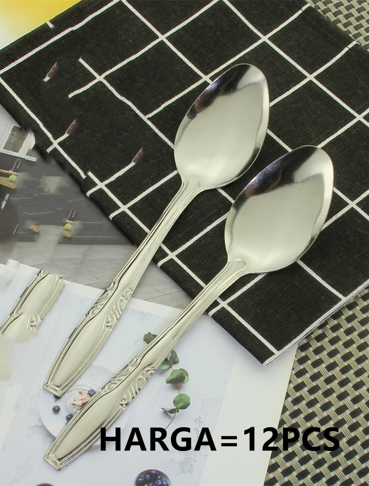 sendok makan 1 lusin isi 12pcs garpu makan | Lazada Indonesia