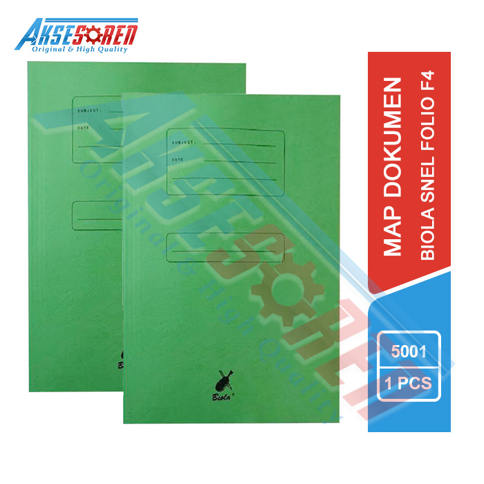 MAP BIOLA SNEL FOLIO F4 [5001] / STOPMAP KERTAS AMPLOP SURAT DOKUMEN ...