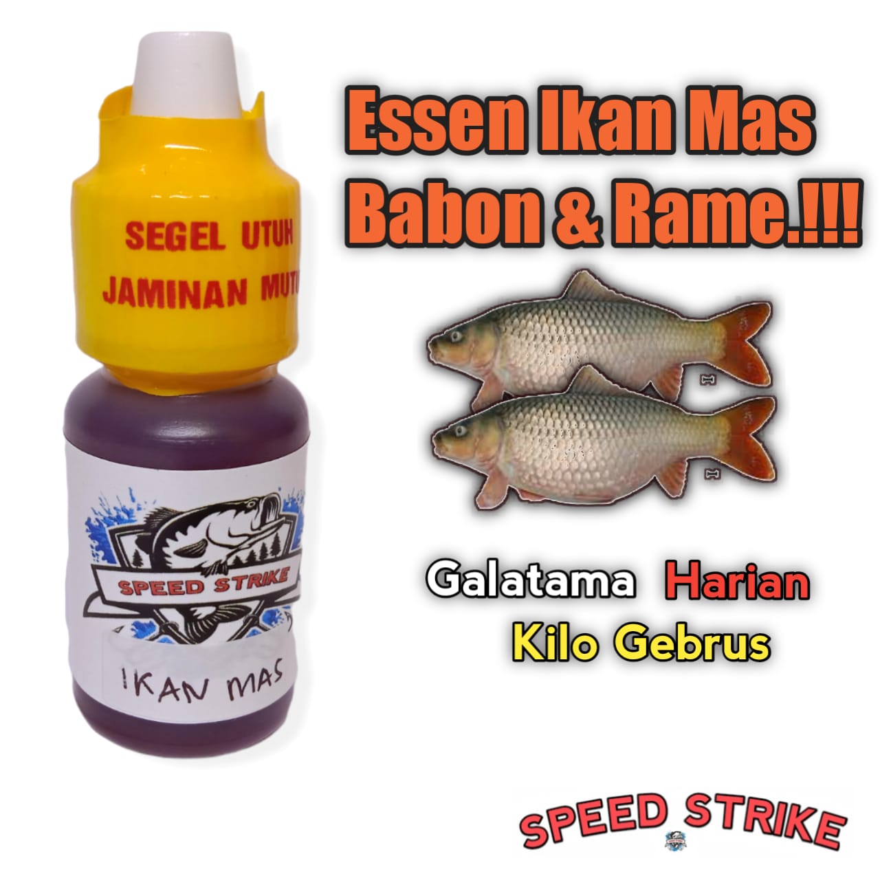 Essen Ikan Mas Aroma Wangi Amis Untuk Galatama Dan Harian 15ml | Lazada ...