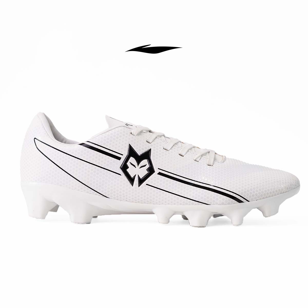 LYCAN Sepatu Sepak Bola Ahsta FG White/Black | Lazada Indonesia