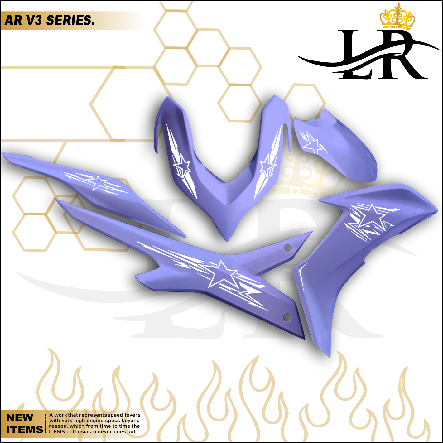 STRIPING VARIASI AEROX NEW BINTANG STIKER BODY AEROX 155 STRIPING NEW ...