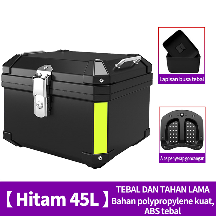Box Motor berkapasitas besar/kotak sepeda motor kendaraan listrik 45L ...
