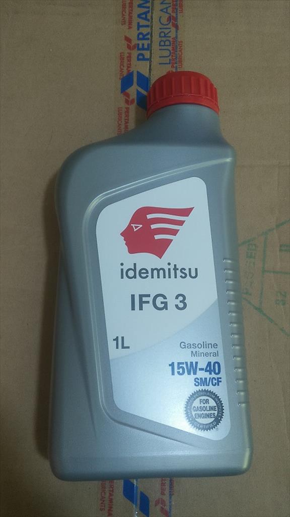 Oli Mesin Mobil Idemitsu 15W-40 SM/CF 1 Liter Japan | Lazada Indonesia