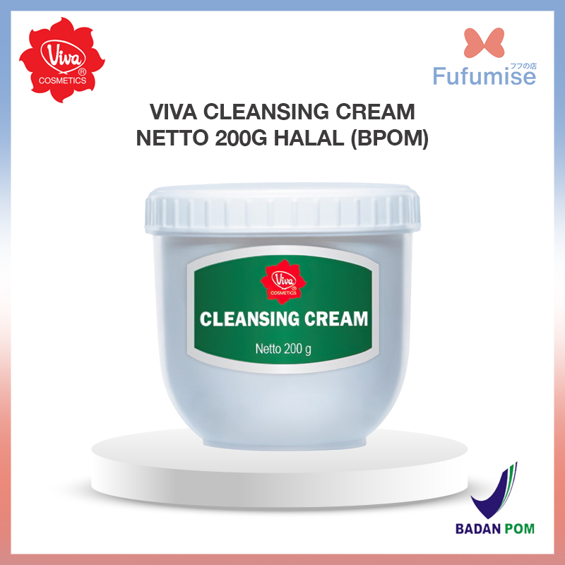 Viva Cleansing Cream Netto 200g Halal (BPOM) | Lazada Indonesia