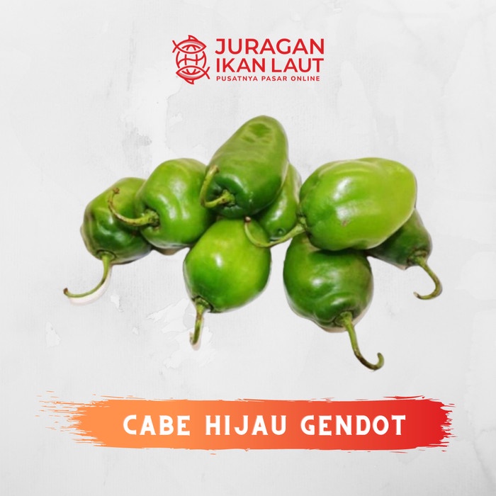 Cabe Hijau Gendot Gendol Bendot Segar Bekualitas - 250 Gram | Lazada ...