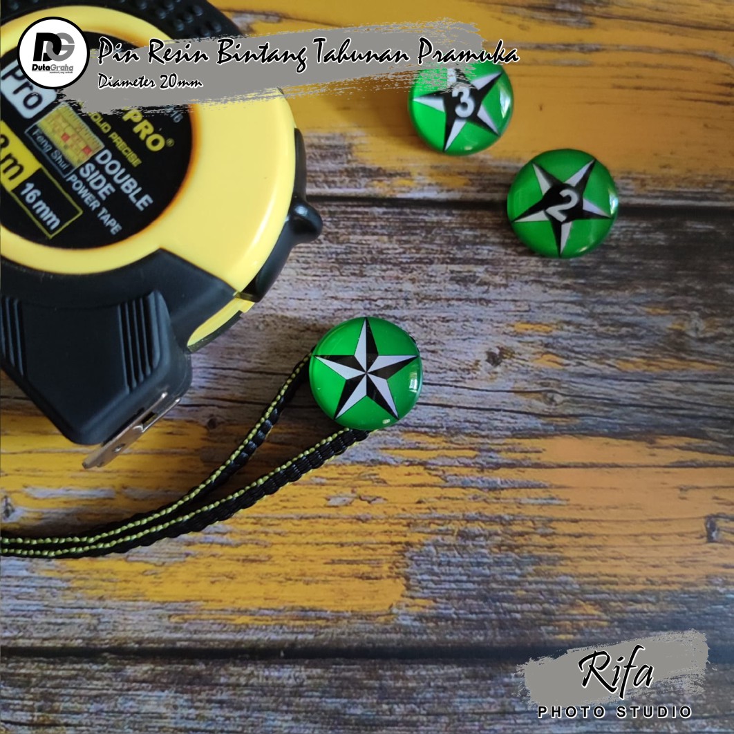 Pin Resin Bintang Tahunan Pramuka Siaga Penggalang Penegak Pandega Lazada Indonesia