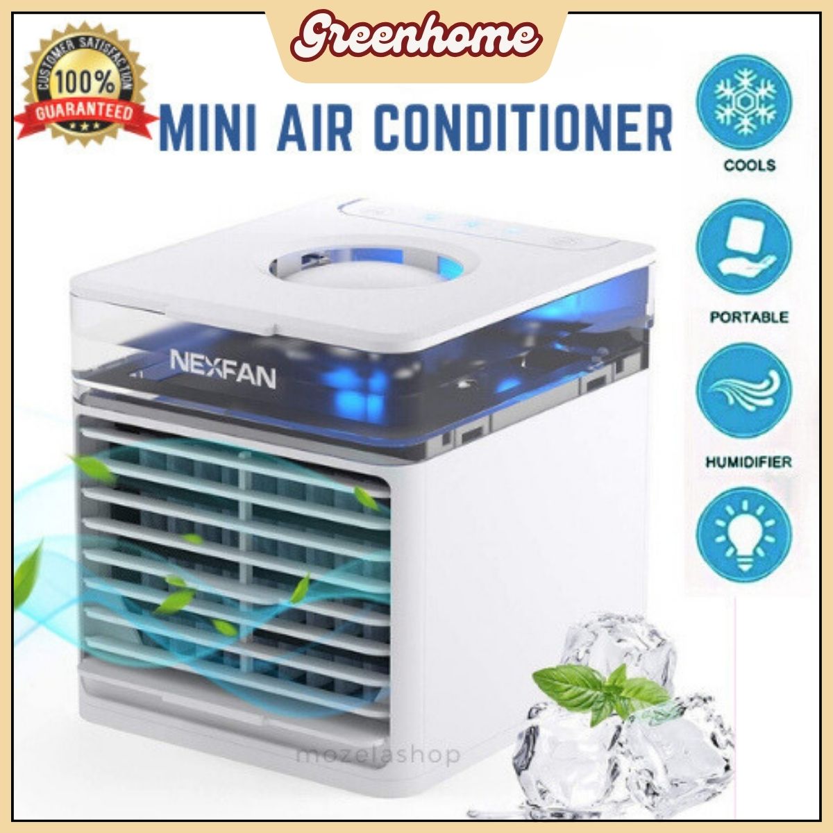 JAPAN AIR COOLER Mini Air Conditioner Mini Air Conditioner Fan Home ...