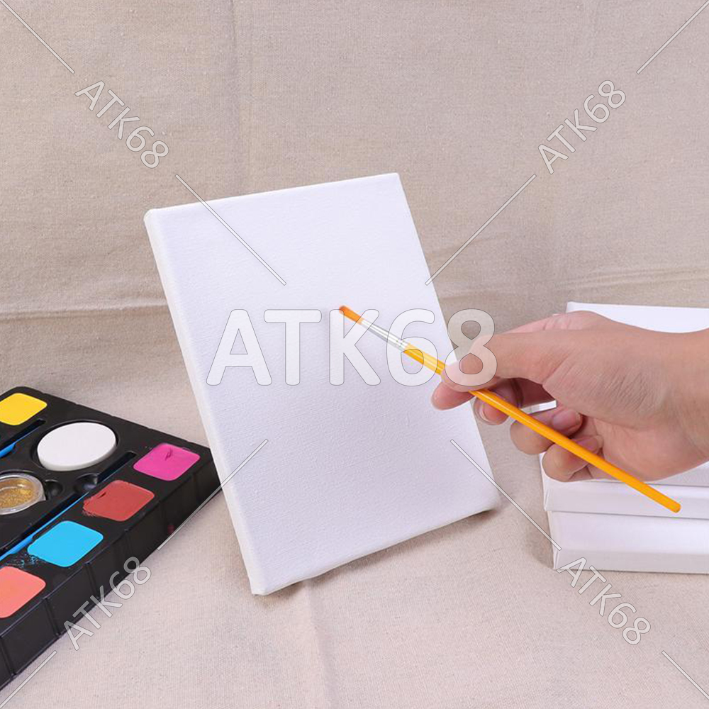 Kanvas Lukis Putih Kayu / Canvas Board Semua Ukuran Ready / Canvas ...
