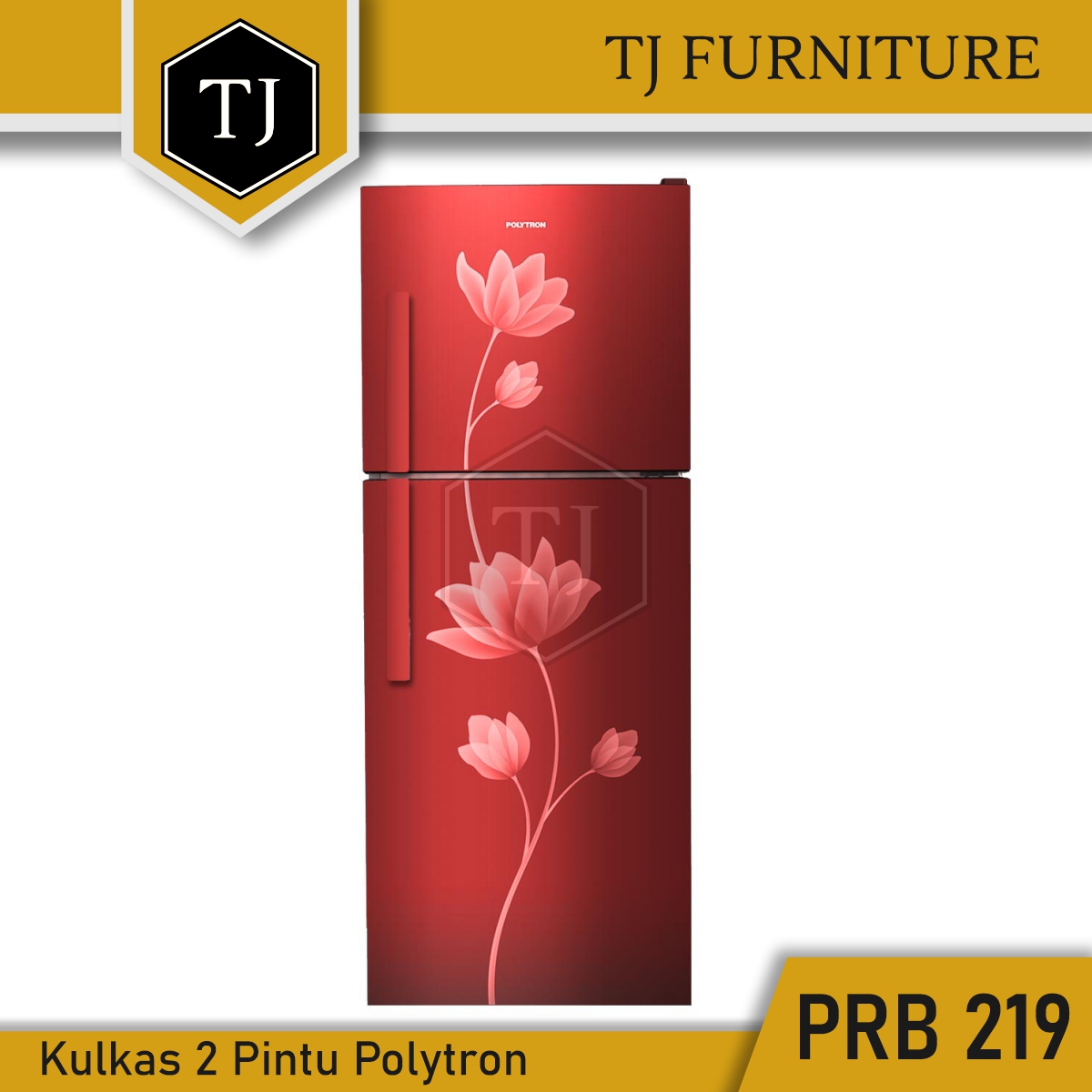 Kulkas 2 Pintu / Lemari Pendingin 210 Liter Polytron PRB 219 PRB219 PRB ...