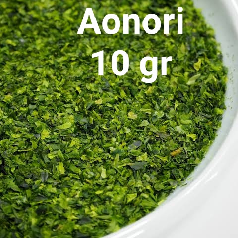 AONORI BUBUK NORI / AONORI FLAKES RUMPUT LAUT TABURAN TAKOYAKI / SEAWEED POWDER FLAKE MENTAI ...