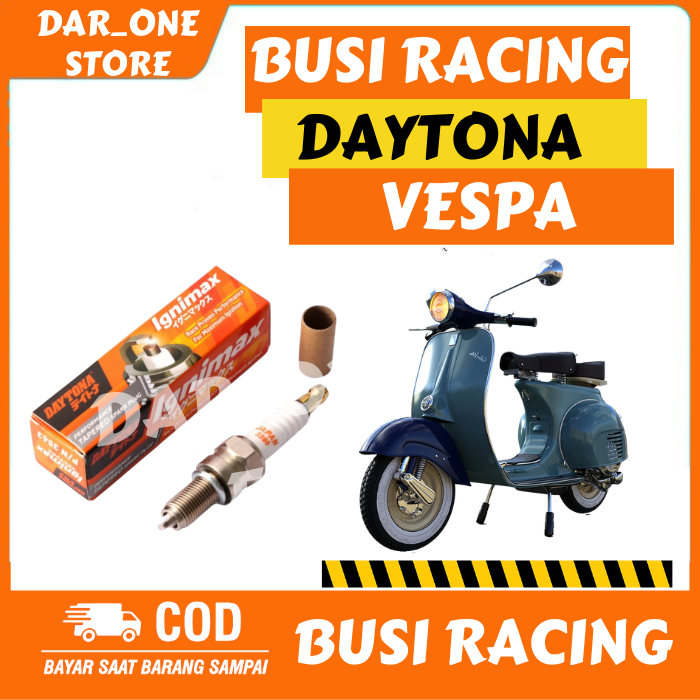 BUSI DAYTONA RACING VESPA (DRAT PANJANG DAN DRAT PENDEK) | Lazada Indonesia