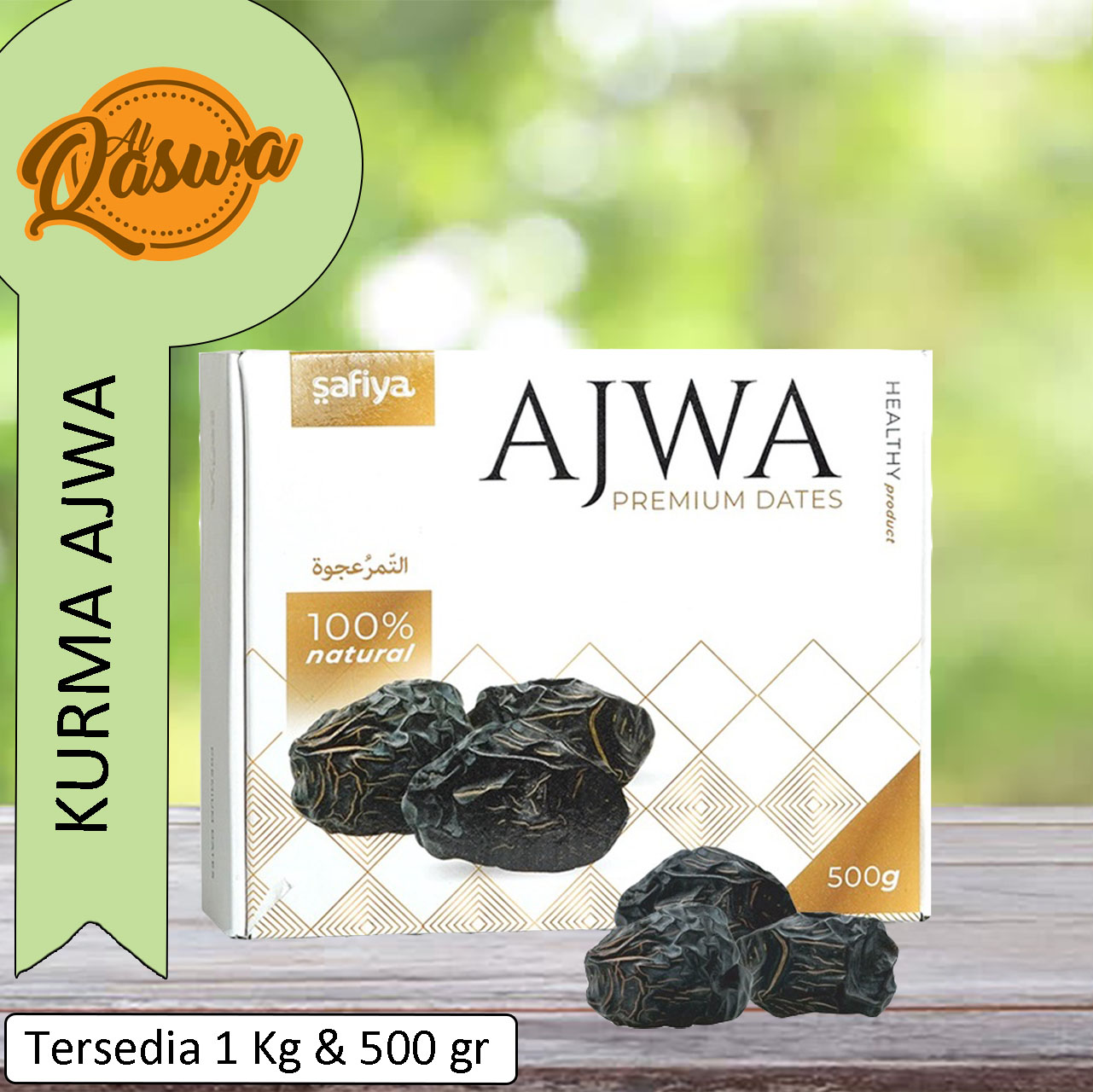 Kurma Ajwa 1 Kg / Kurma Nabi Super Original Madinah High Quality | Lazada Indonesia