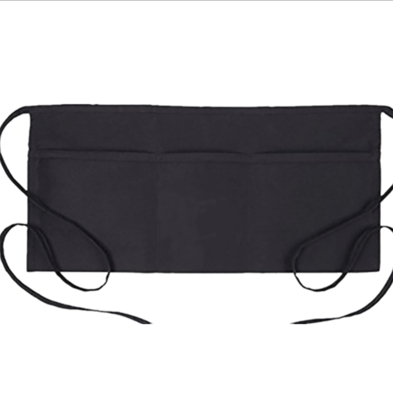 3 Pack 3 Pockets Cotton Waitress Waist Apron, Server Waist Aprons ...