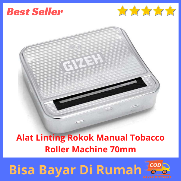GIZEH Alat Linting Rokok Manual Tobacco Roller Machine 70mm GUGUJI222 ...
