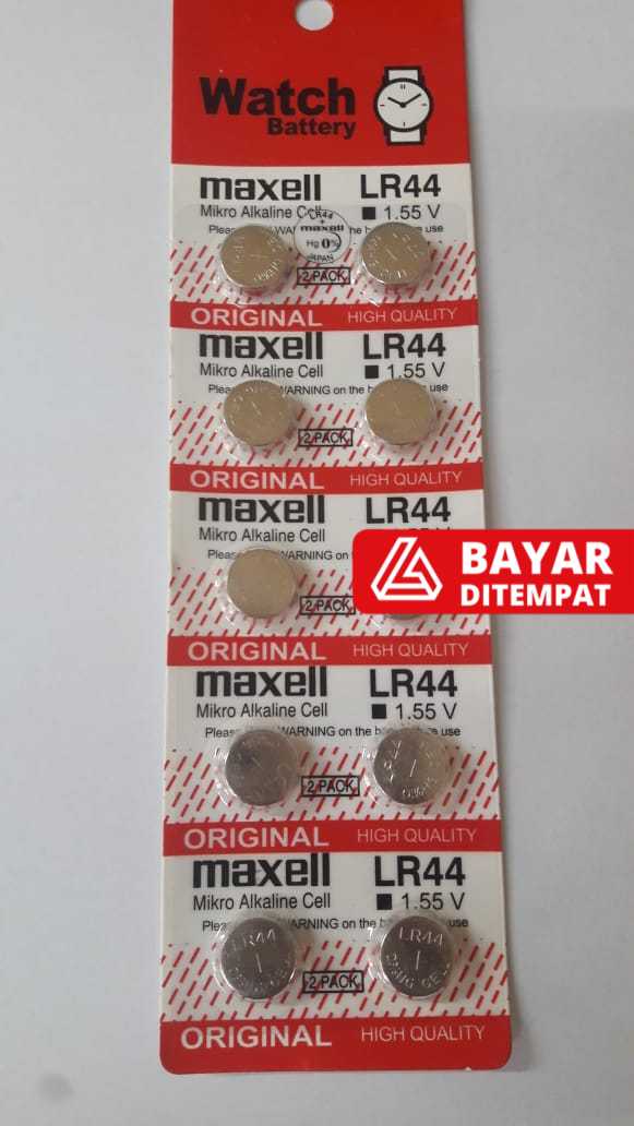 Baterai Lr 44 1 lembar . Baterai Ag 13 1 Lembar | Lazada Indonesia