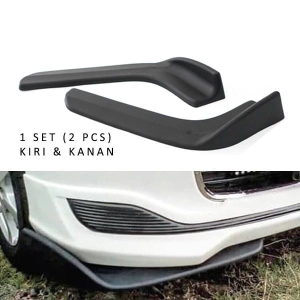 Winglet Diffuser Universal Lips Bumper Depan Mobil Wide Body | Lazada ...