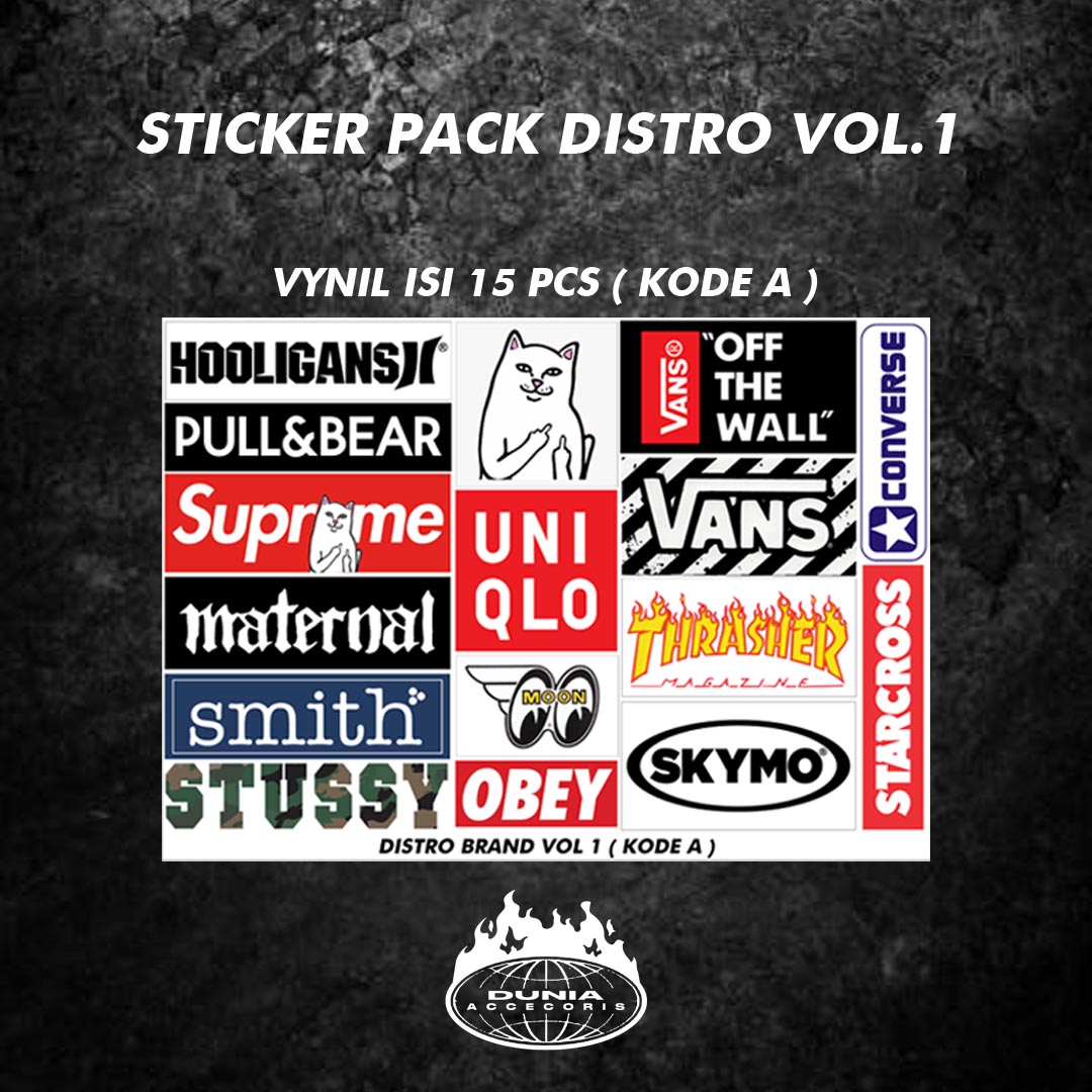 STICKER PACK HYPEBEAST - STIKER AESTHETIC LAPTOP, AKSESORIS HP, ANTI ...