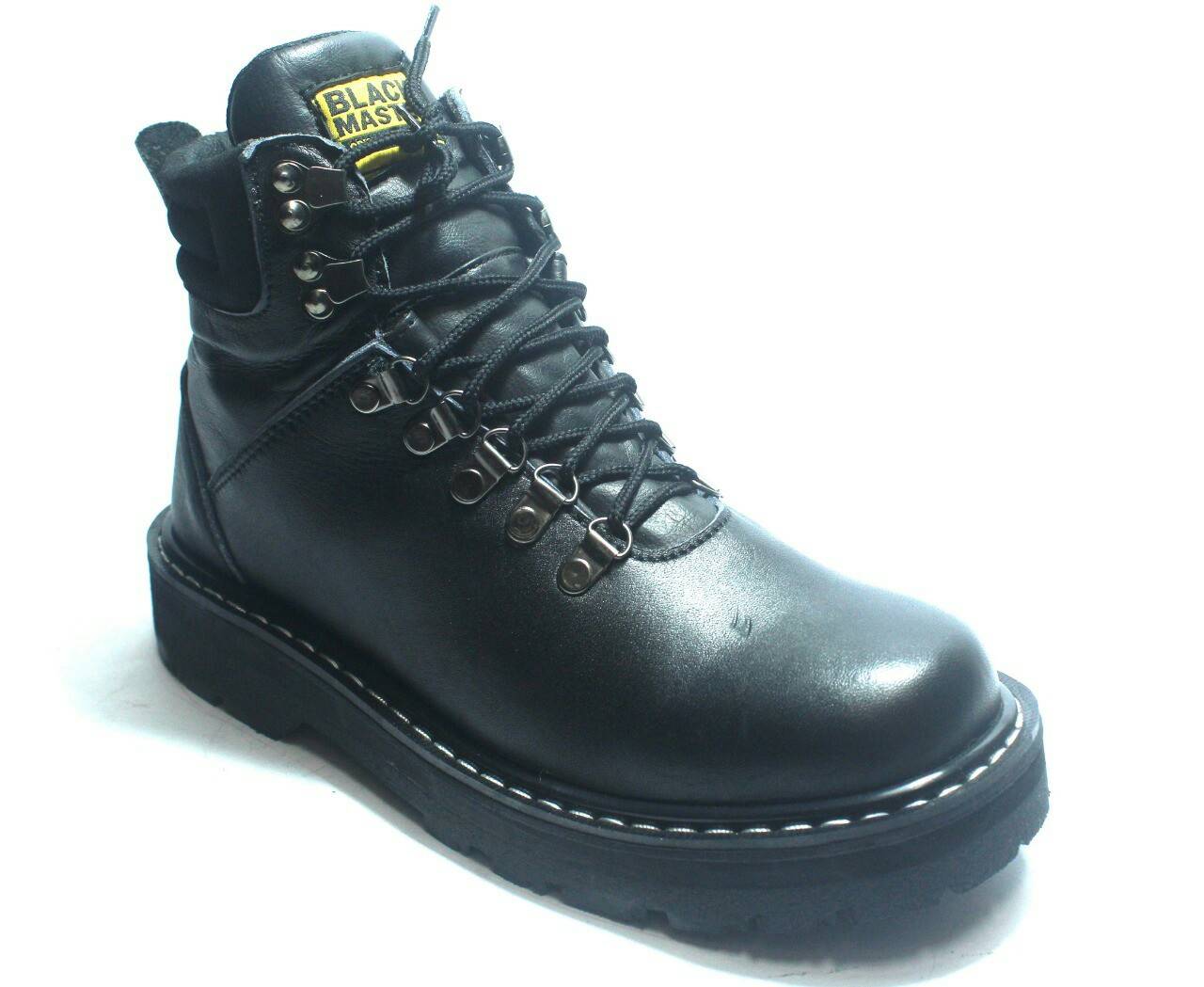 Sepatu Safety Boots Pria Kulit Blackmaster Spider racking hiking ...