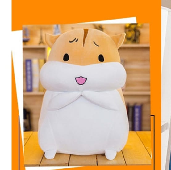Boneka hamster hamtaro Jumbo 60cm dan 30cm lembut spt miniso import ...