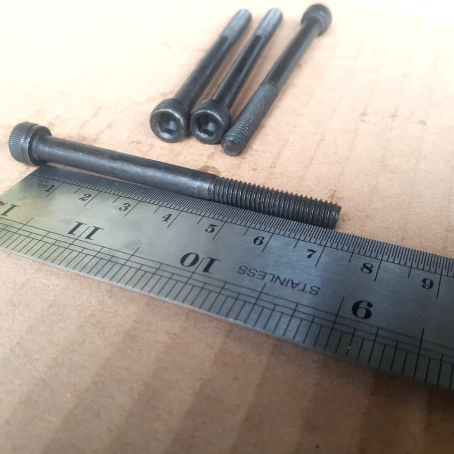 BAUT L BAJA M6 X 70 / BAUT L M6 X 70 / BAUT L M6X70 BAJA HITAM / BAUT ...