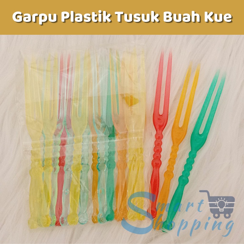 Garpu Plastik Tusuk Kue Buah / Alat Makan Mini | Lazada Indonesia