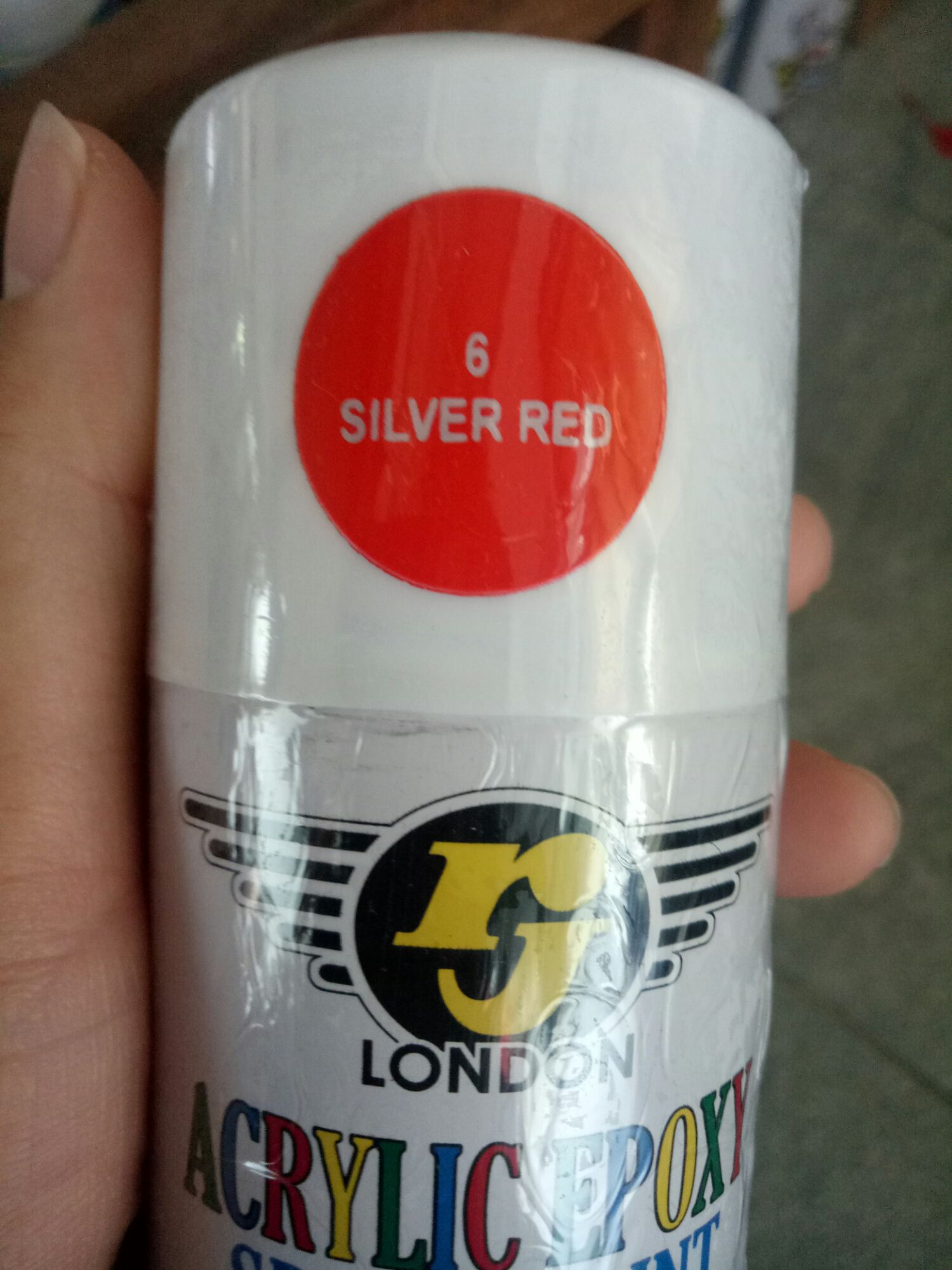Pilok Pilox Rj London 150cc Hitam Merah Putih Pernis Clear biru hijau ...