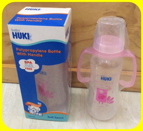 Toko Bayiku - Botol huki pegangan 250ml / Botol dot huki pegangan 250ml ...