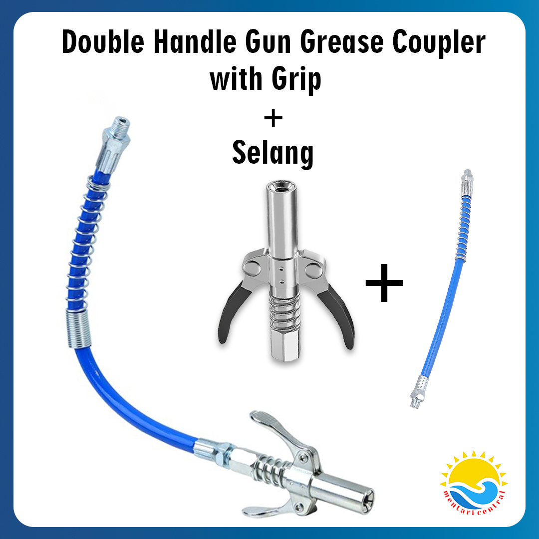 alat aplikasi minyak gemuk grease gun coupler high pressure | Lazada ...