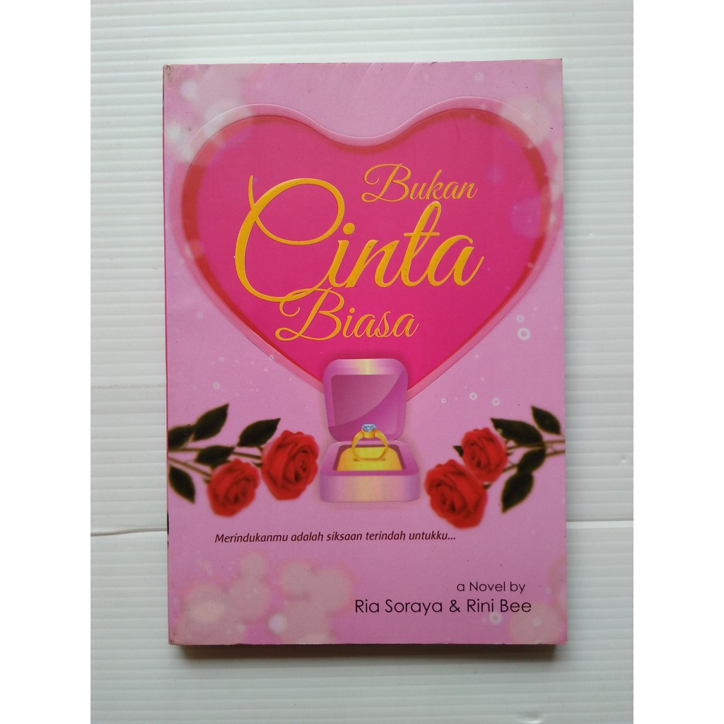 Novel Bukan Cinta Biasa by Ria Soraya & Rini Bee | Lazada Indonesia