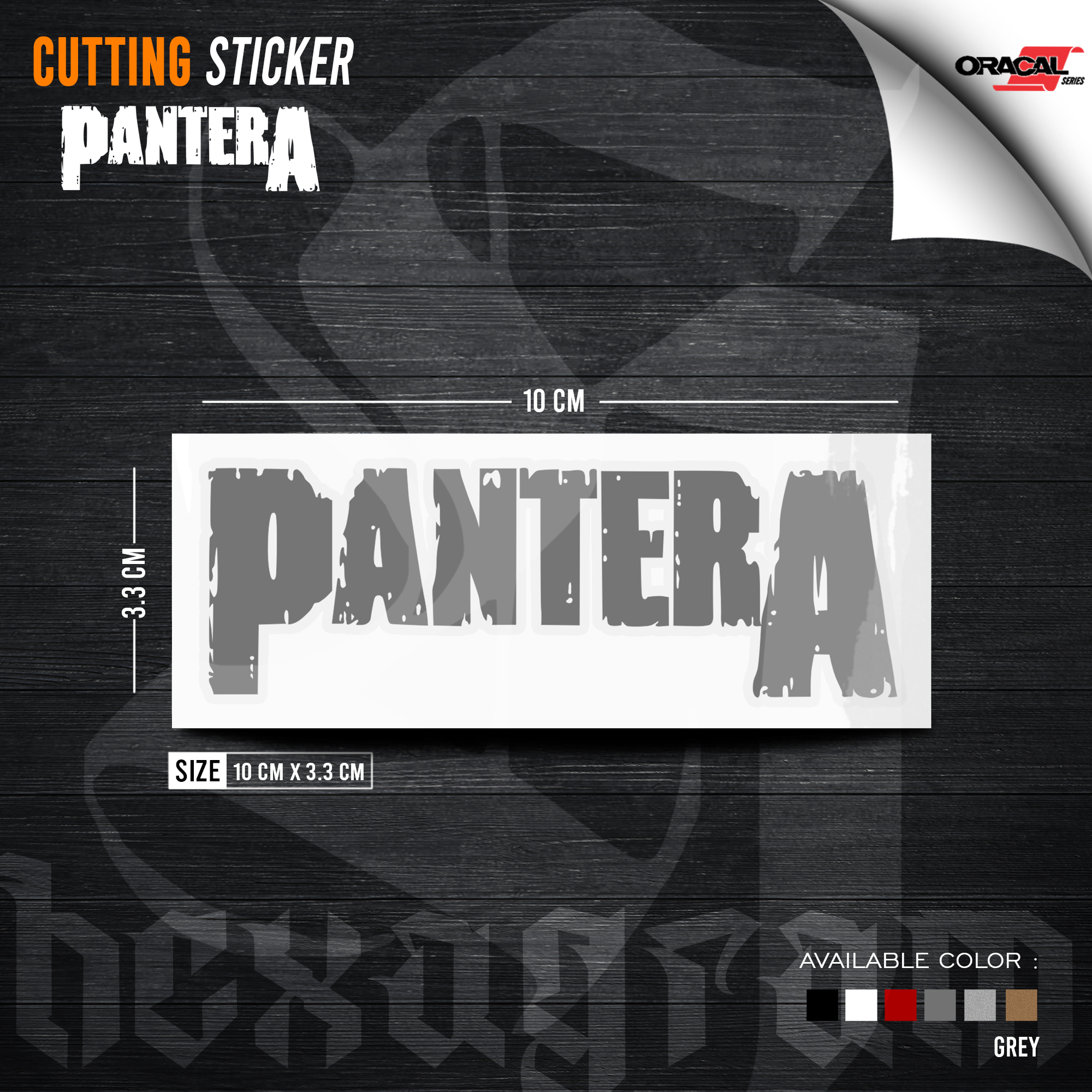 Meet Hangout 13 dari 15 Cutting Sticker Pantera | Stiker Cutting Band ...
