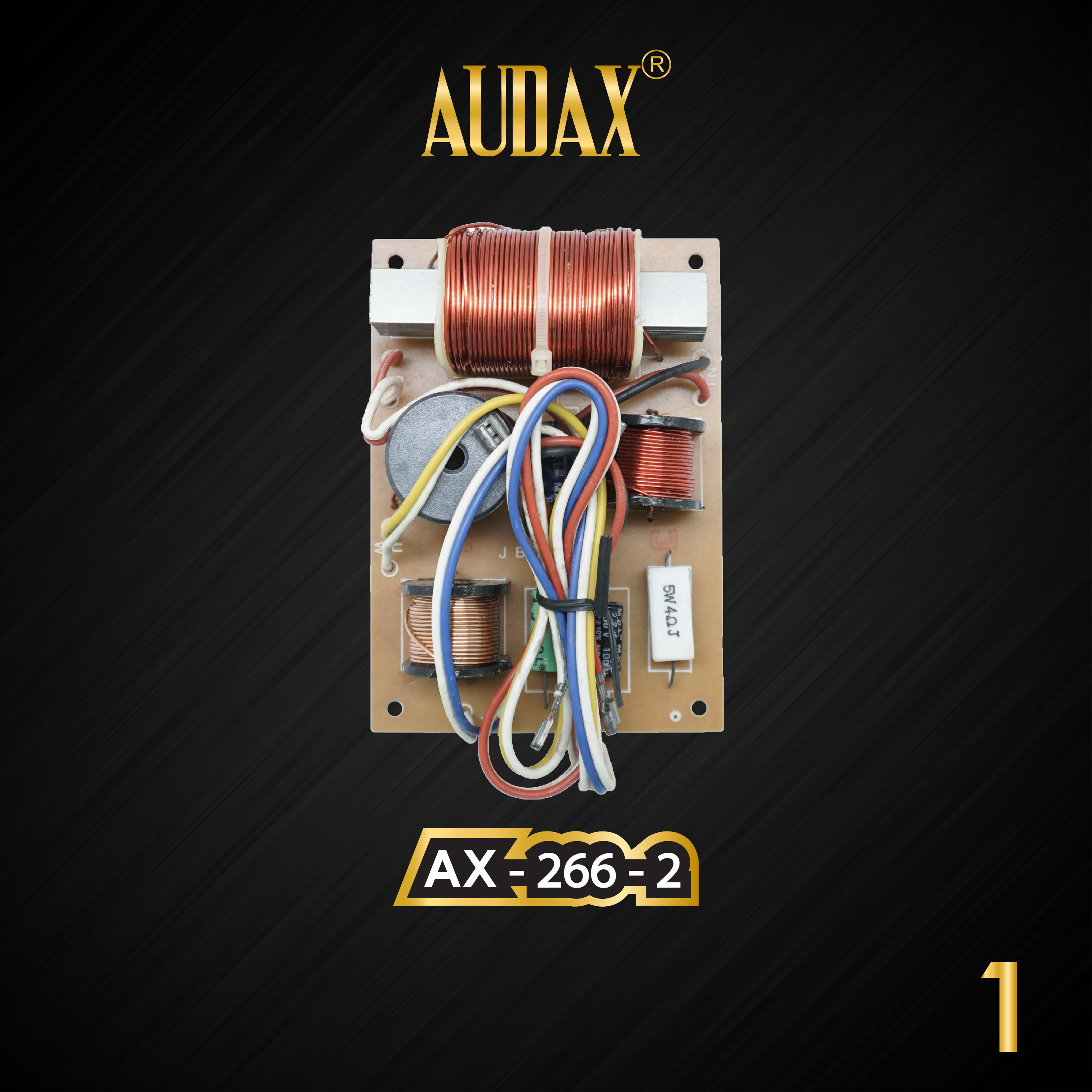 Audax Crossover AX 266-2 2 Ways Double Woofer | Lazada Indonesia