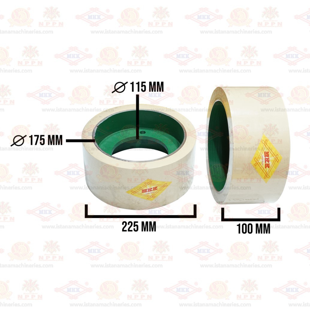 RUBBER ROLL 4 INCH (TPR) | Lazada Indonesia