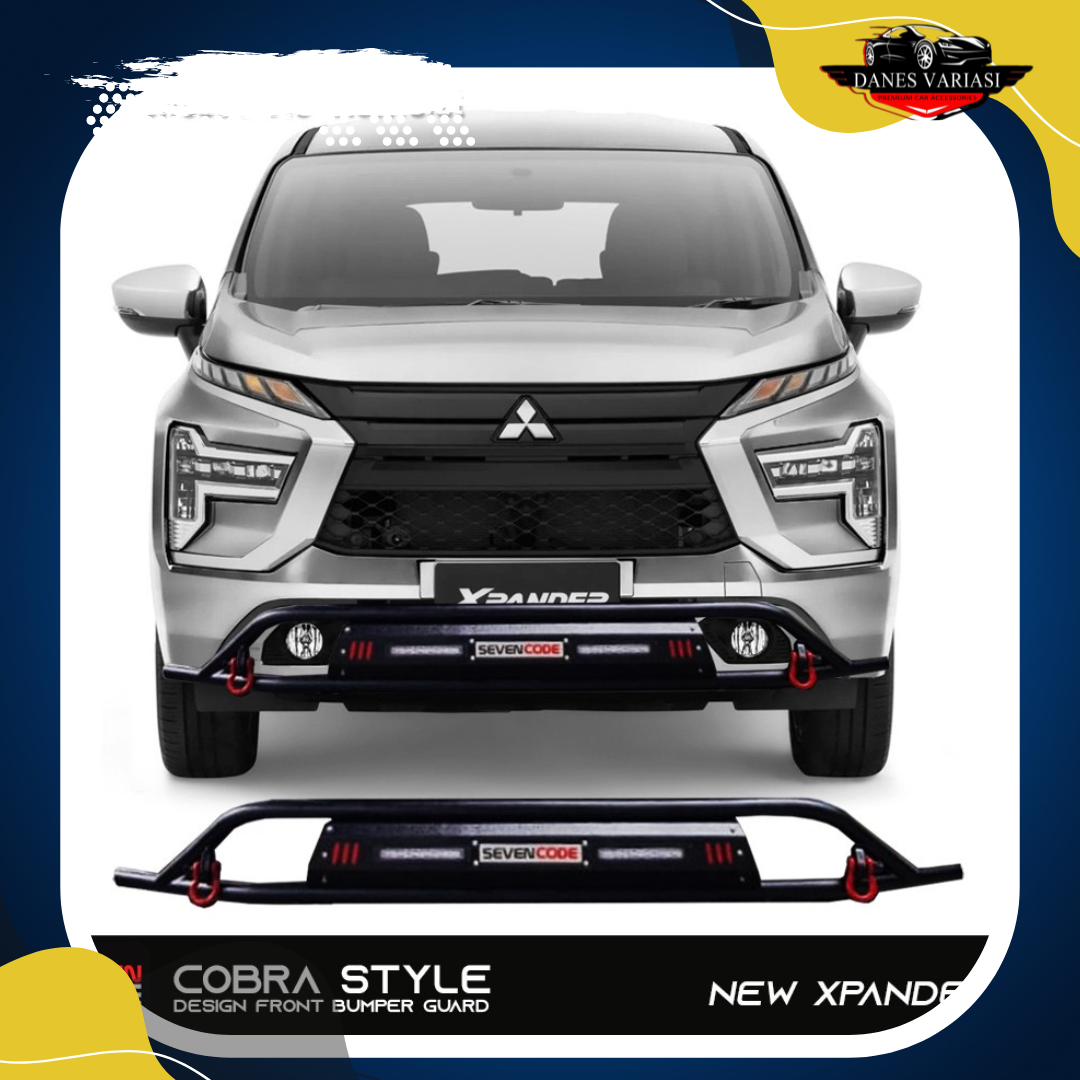 Front Bumper Guard ALL NEW XPANDER - Tanduk Towing Bemper Depan Cobra ...