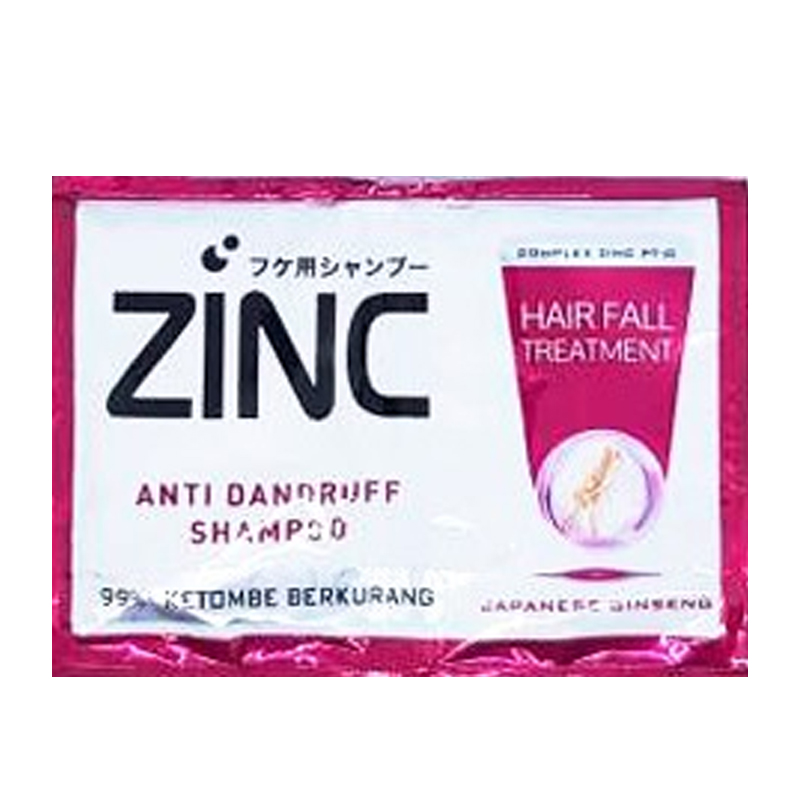 SHAMPOO ZINC SACHET 10 ML 1 RENTENG 12 SACHET 24 PCS - ALL VARIAN ...